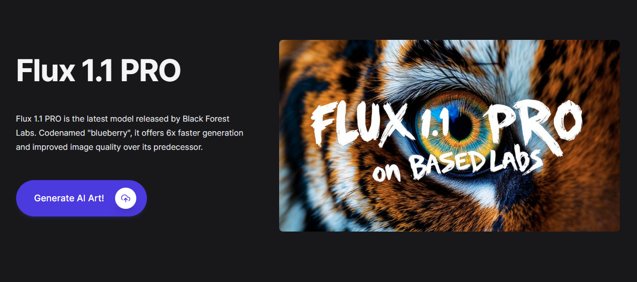Flux 1.1 PRO – Flux 1 AI